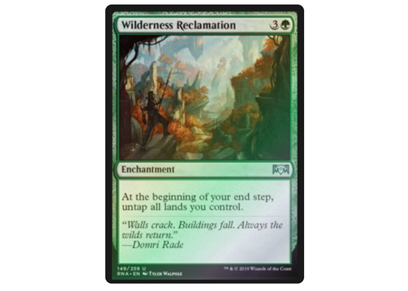 Wilderness Reclamation (Foil) Magic: The Gathering TCG Ravnica Alligence Uncommon #149 (Ungraded ...