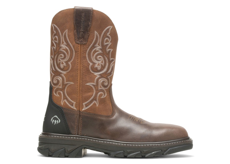 Wolverine Rancher EPX CarbonMax Wellington Boots Brown Men's - W221027 - US
