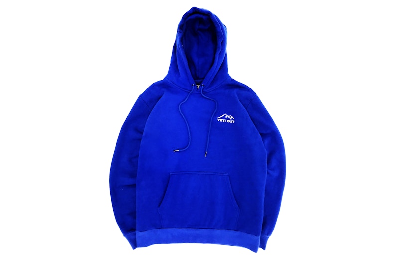 Yeti Out Peaking Hoodie Blue Men's - SS21 - US