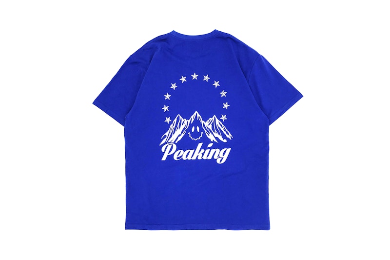 Yeti Out Peaking Tee Blue Men's - SS21 - GB