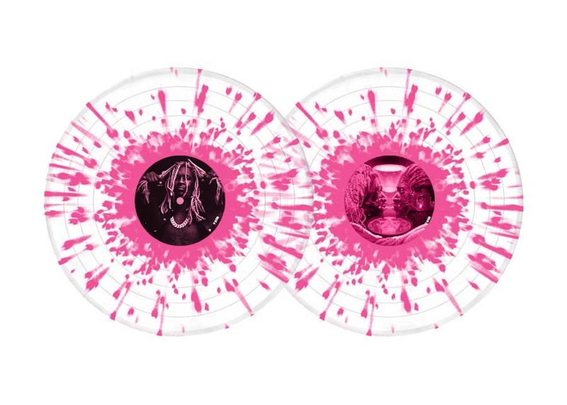 Young Thug Punk 2XLP Vinyl (LE 2000) Clear with Pink Splatter - US