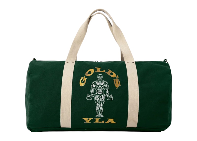 YoungLA Gold's Iron Legacy Canvas Bag Green Wash Men's - FW25 - US