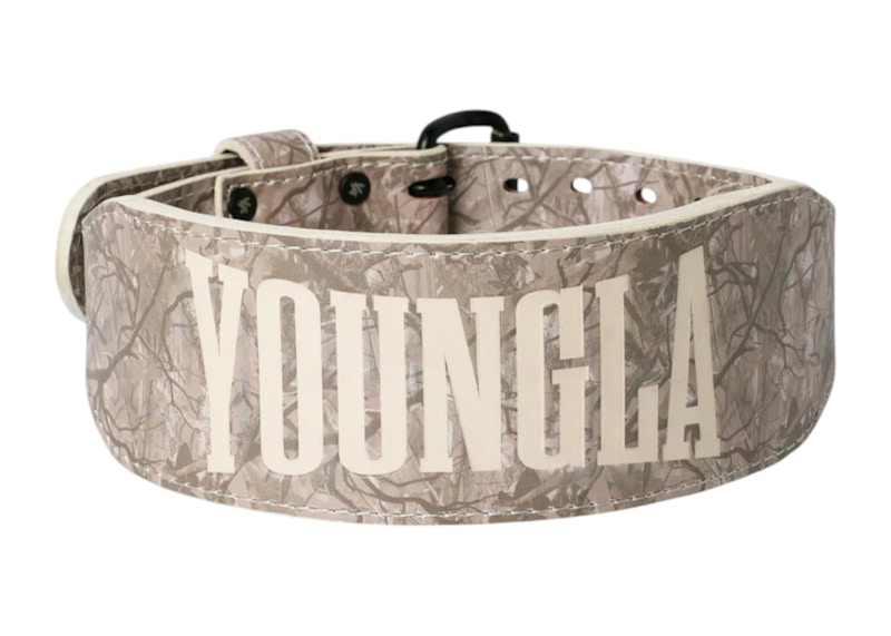 YoungLA Tree Camo Belt Tan Tree Camo Men's - FW25 - US
