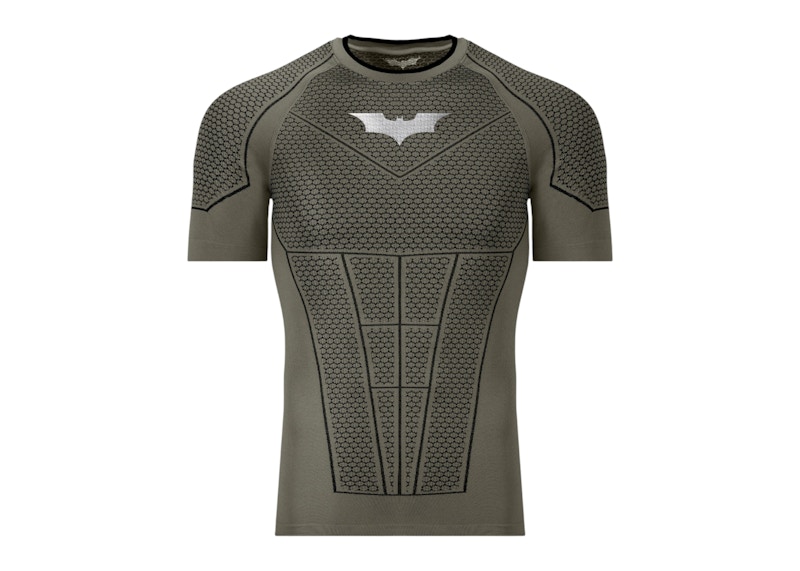YoungLA x Batman Compression Tee Grey/Green Men's - FW25 - US