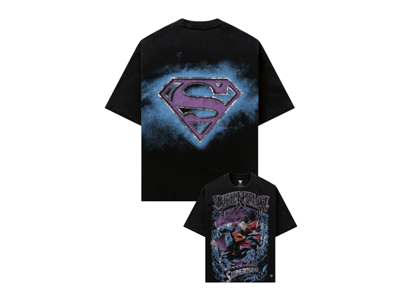 YoungLA x Superman Graphic Tee In Action Men's - SS25 - US