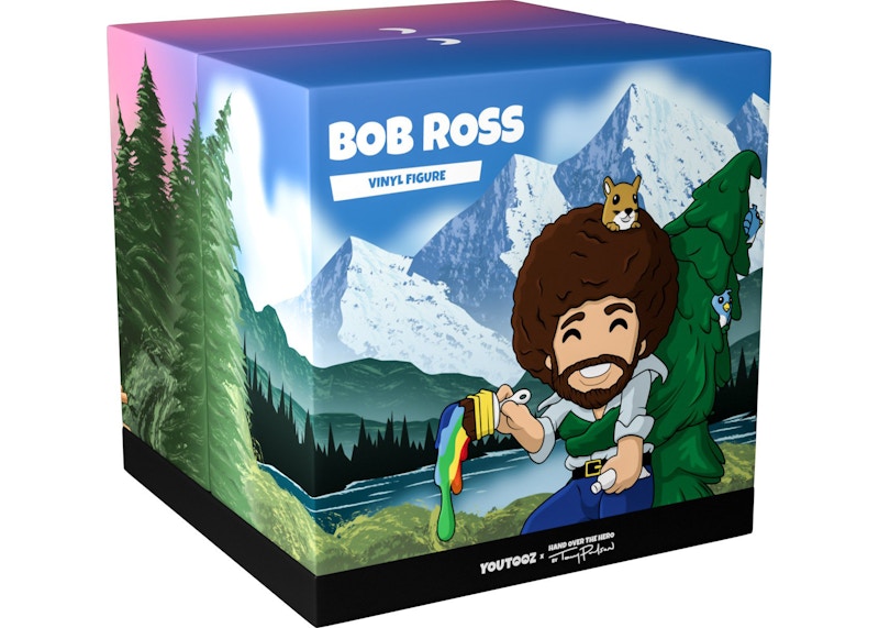 Youtooz Bob Ross Hand Over Hero Vinyl Figure HAND OVER THE HERO/PINE ...
