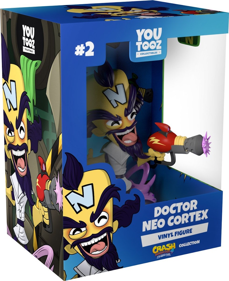 Youtooz Doctor Neo Cortex Vinyl Figure PERIWINKLE - FW20 - US