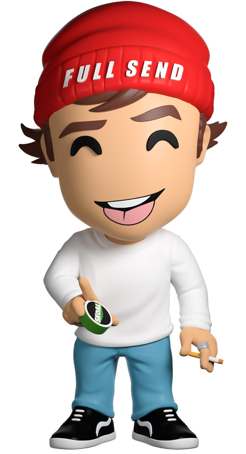 Youtooz Jesse Sebastiani Vinyl Figure OUT FOR A RIP ARE YA BUD? - US