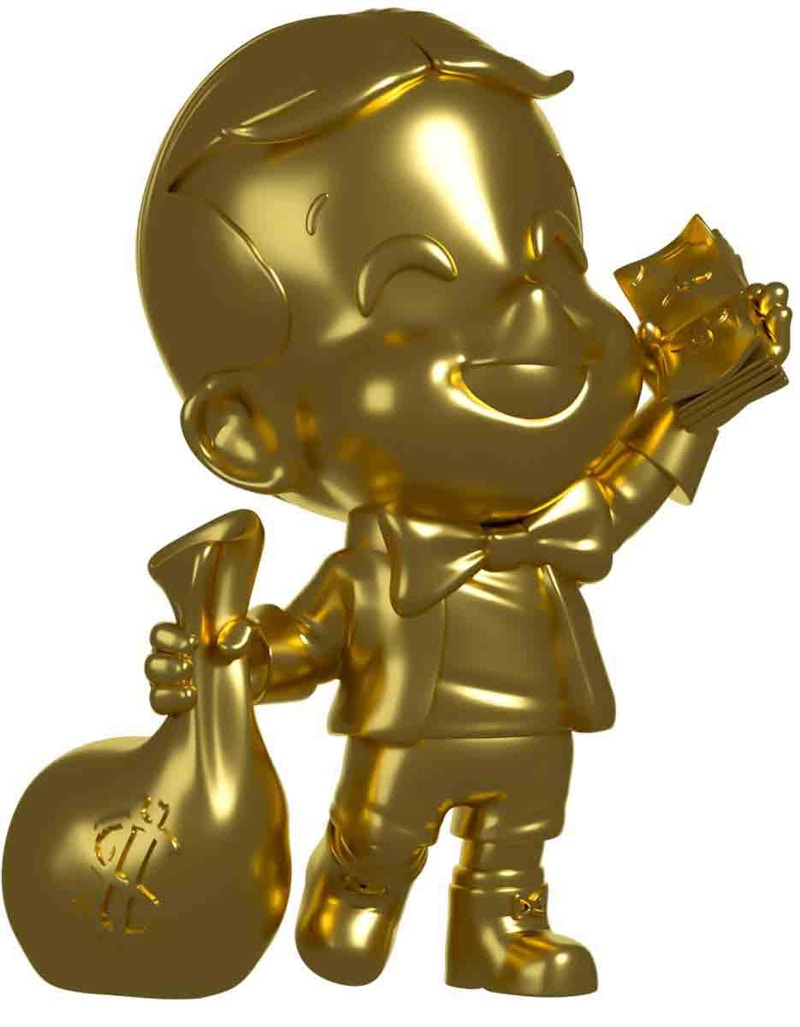 Youtooz Richie Rich Chrome Vinyl Figure - SS22 - US