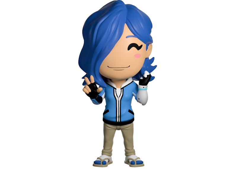 Youtooz SMG4 Tari Vinyl Figure GLITCH BLUE