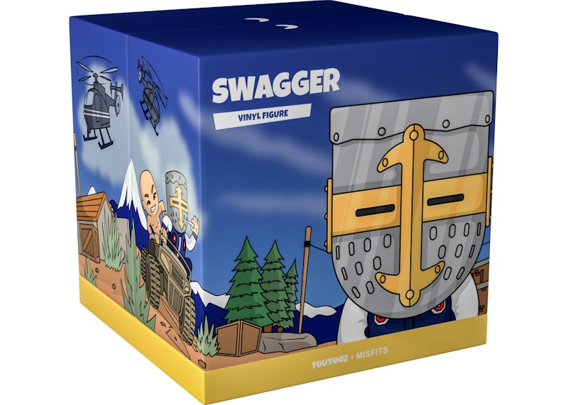 Youtooz Swagger 1ft Vinyl Figure YEET BLUE/MEDIEVAL GREY - US