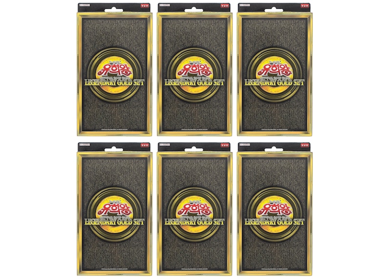 Yu-Gi-Oh! OCG Legendary Gold Set Booster Box (Korean) 6x Lot - US
