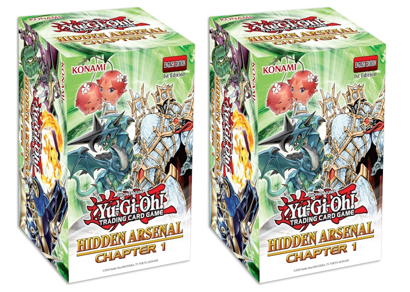 Yu-Gi-Oh! TCG Hidden Arsenal: Chapter 1 1st Edition Collectors Box 2x ...
