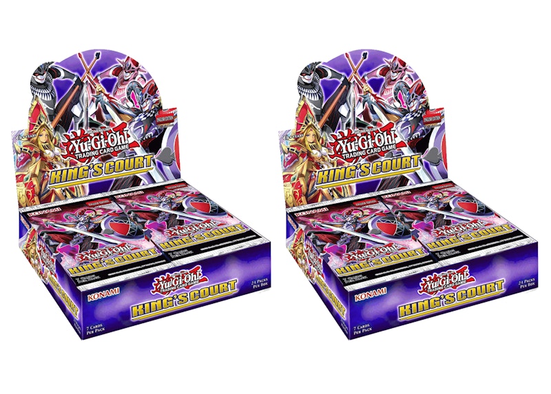 Yu-Gi-Oh! TCG King's Court Booster Box 2x Lot