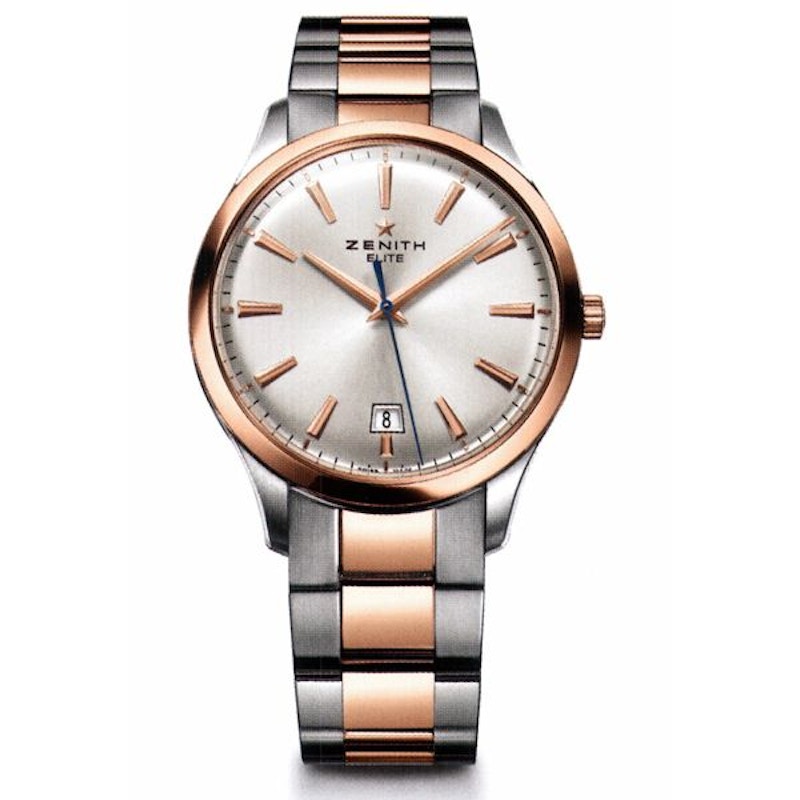 Zenith Captain 51.2020.670/01.M2020 40mm in Steel/Rose Gold - GB