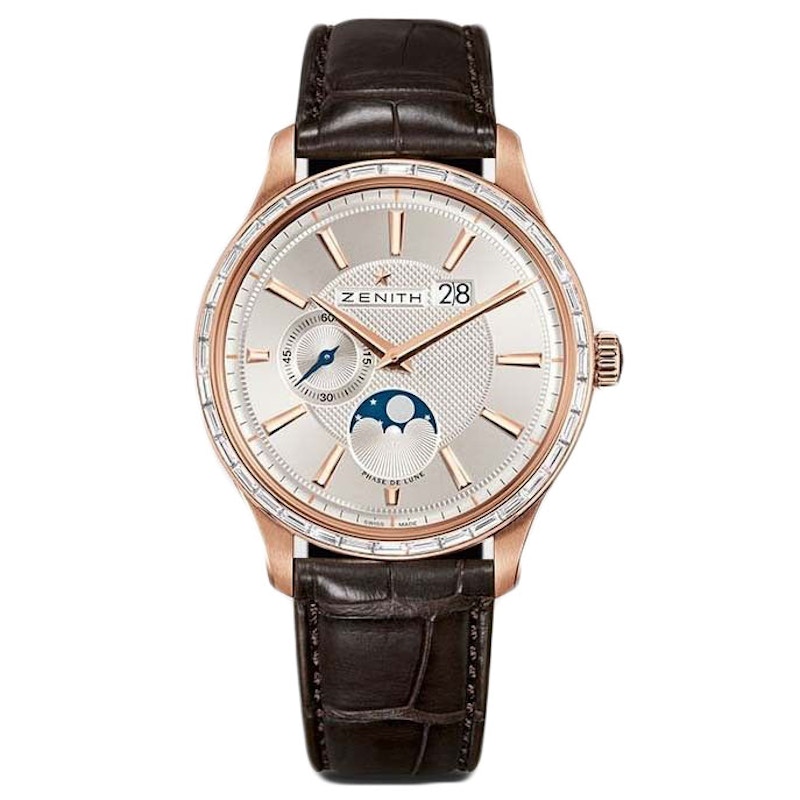 Zenith Captain Moonphase 22.2141.691/01.C498 40mm in Rose Gold - ES