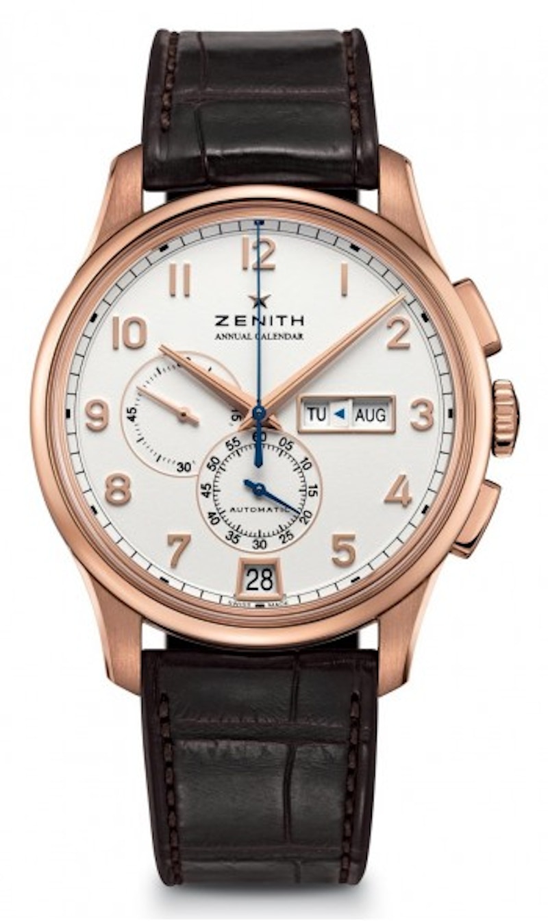 Zenith Captain Windsor 18.2071.4054/01.C711 42mm in Rose Gold - US