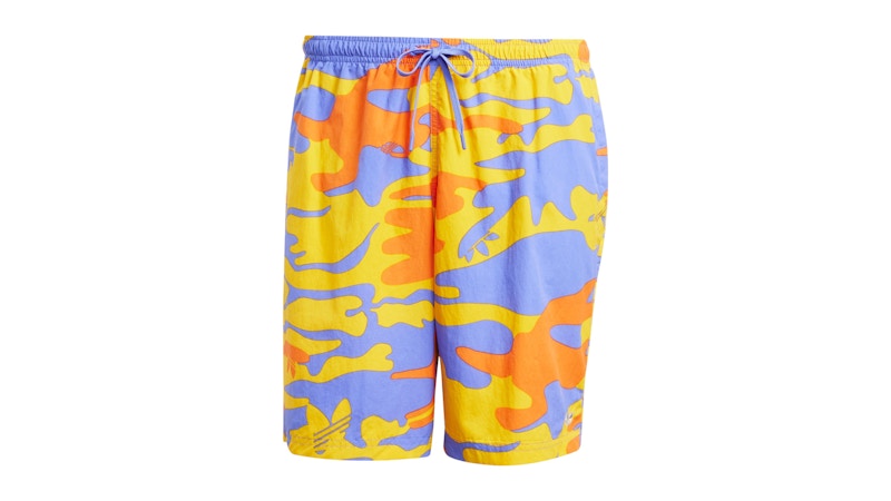 adidas 8-Inch Graphic Swim Shorts Cobalt Blue Men's - SS25 - US