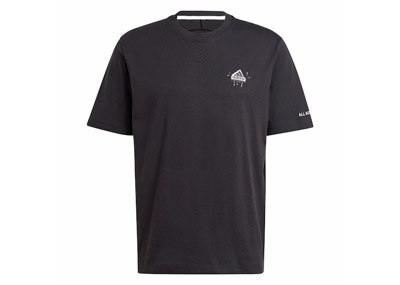 adidas ALL SZN Snack Attack Tee Black 男士 - SS24 - TW