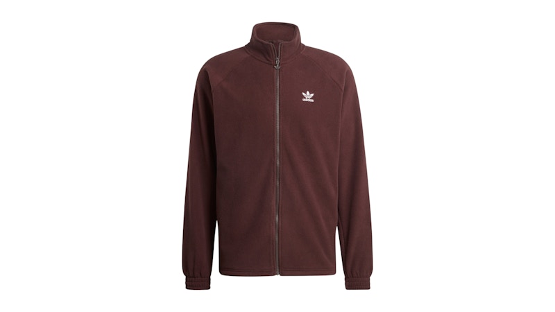 adidas Adicolor Classics Trefoil Teddy Fleece Jacket Shadow Brown 남성 ...