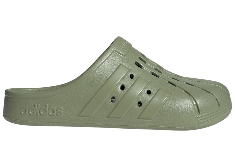 adidas Adilette Clogs Tent Green Men's - IG9164 - US