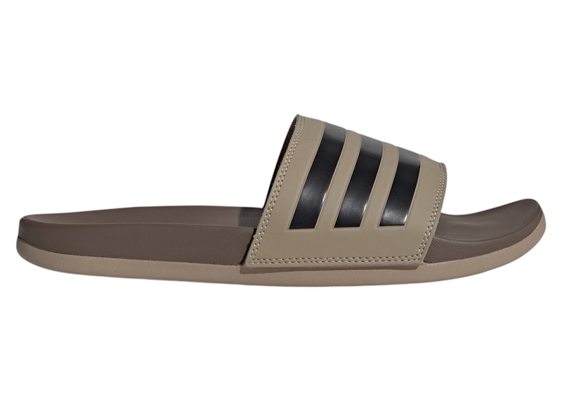adidas Adilette Comfort Slides Blanch Cargo Core Black Earth Strata Men ...