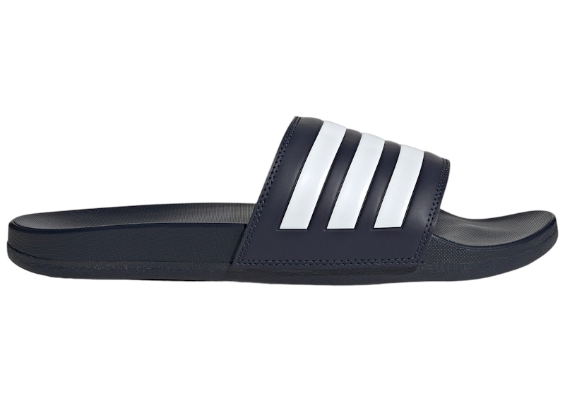 adidas Adilette Comfort Slides Legend Ink Cloud White Men's - GZ5892 - US