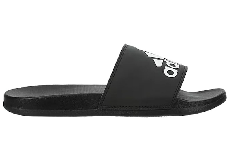 adidas Adilette Shower Slides Black White Men's - GZ3779 - US