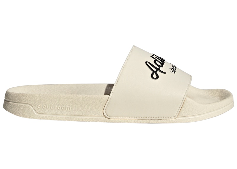 adidas Adilette Shower Slides Wonder White Core Black Men's - GZ9510 - US