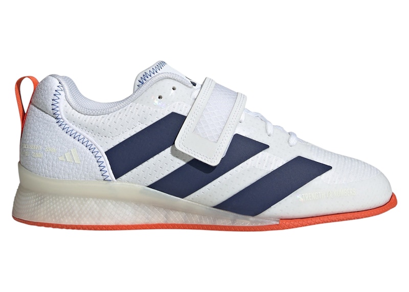 adidas Adipower 3 Cloud White Dark Blue Royal Blue Men's - JP9872 - US