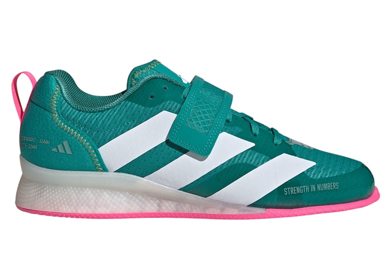 adidas Adipower 3 Pure Teal Cloud White Powder Teal Men's - JP9871 - US