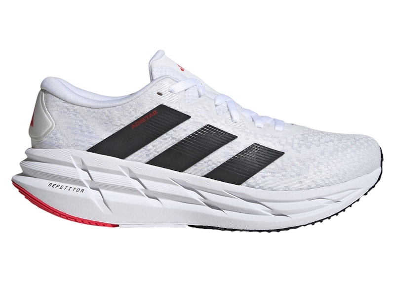adidas Adistar 4 Cloud White Carbon Pure Ruby Men's - JR0317 - US