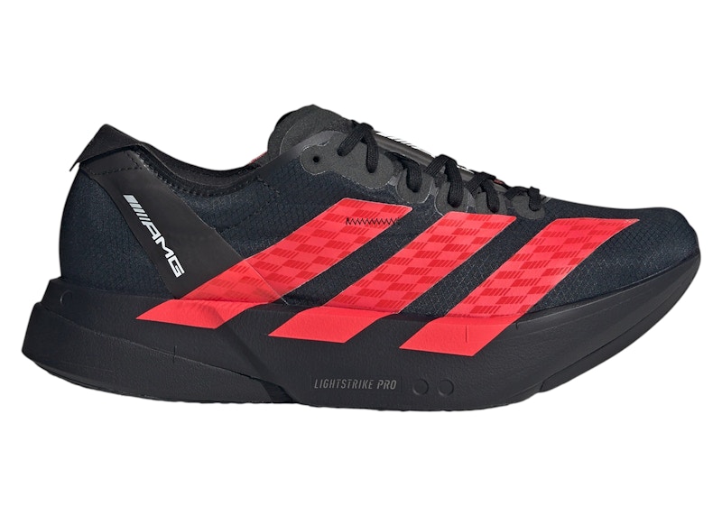 adidas Adizero Adios Pro 4 Mercedes AMG Black Lucid Red Men's - KH8840 - US