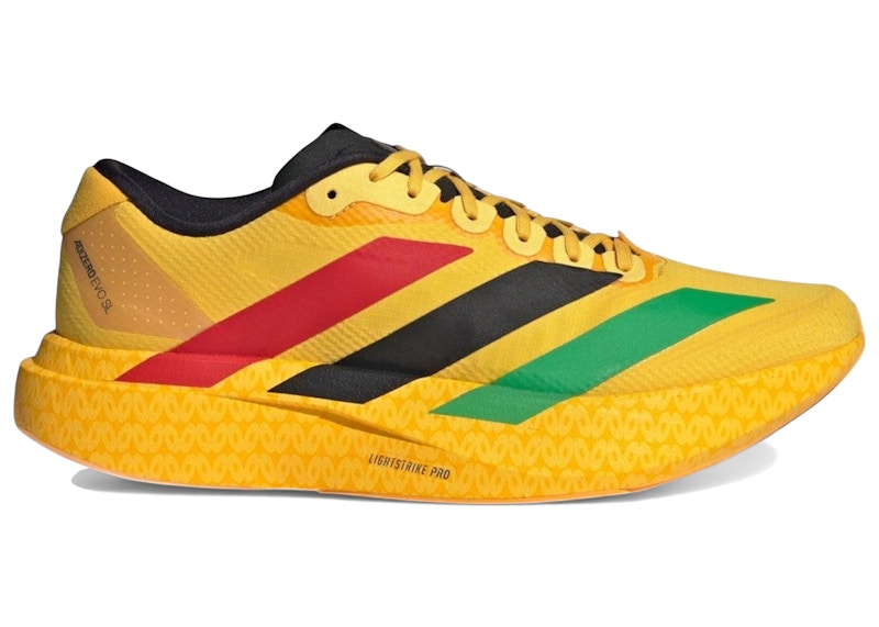 adidas Adizero Evo SL Bob Marley Bold Gold Hombre - KJ3625 - US