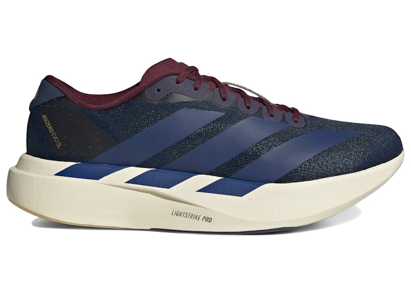 adidas Adizero Evo SL Collegiate Navy Maroon Men's - KI6888 - US