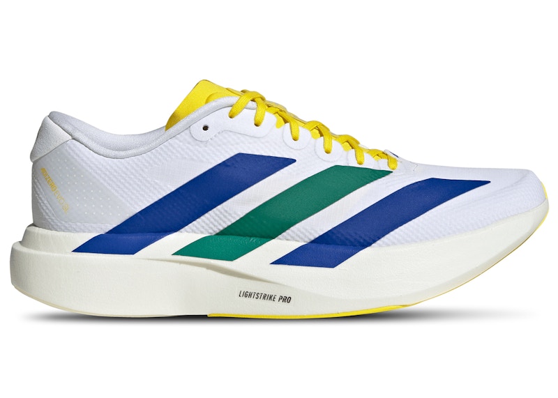 adidas Adizero Evo SL Yellow Royal Blue Green Men's - KI1451 - US