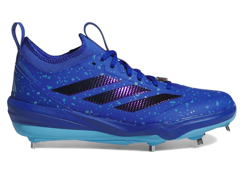 adidas Adizero Impact 2.0 Baseball Shades Royal Blue Team Light Blue 男装 ...