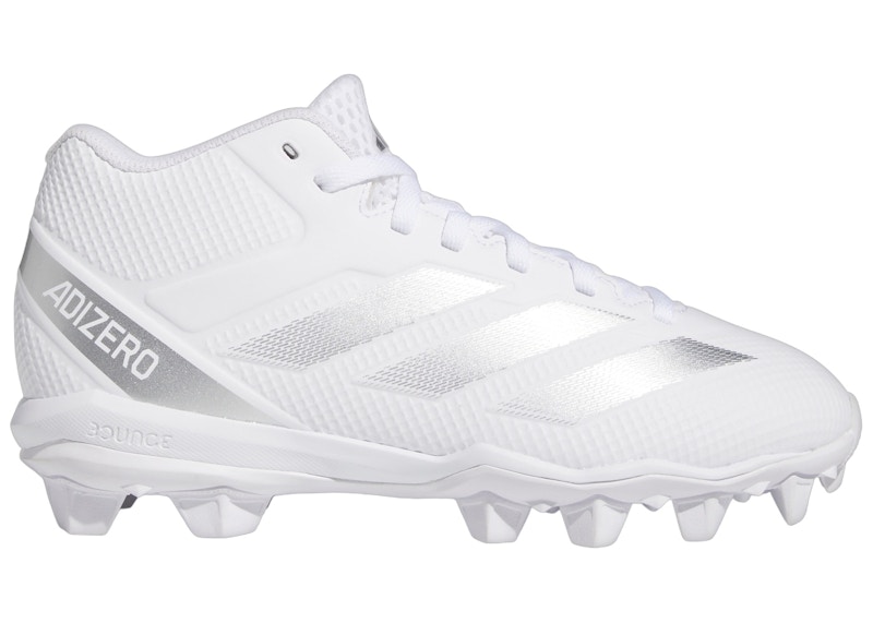 adidas Adizero Impact.2 Molded Cloud White Silver Metallic (GS) Men's ...