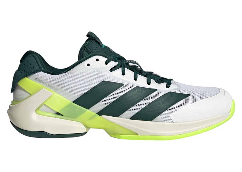 adidas Adizero Ubersonic 5 Cloud White Aurora Ivy Lucid Lemon Men's ...