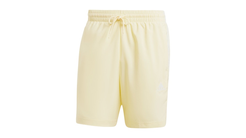adidas Aeroready Essentials Chelsea 3-Stripes Shorts Almost Yellow Men ...