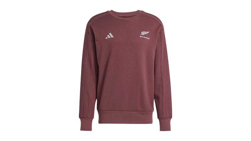 adidas All Blacks Crew Sweatshirt Aurora Ruby/Brown Men's - SS25 - US