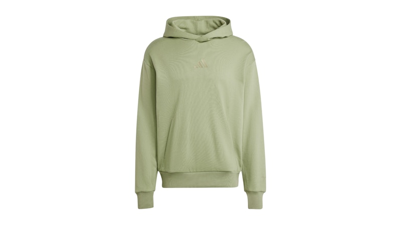 adidas All Szn French Terry Hoodie Tent Green Men's - SS25 - US
