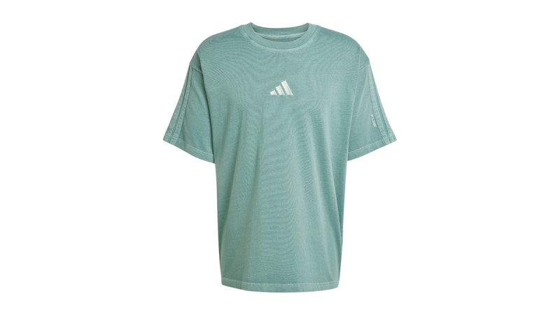 adidas All Szn Washed Tee Aurora Ivy 男士 - SS25 - TW