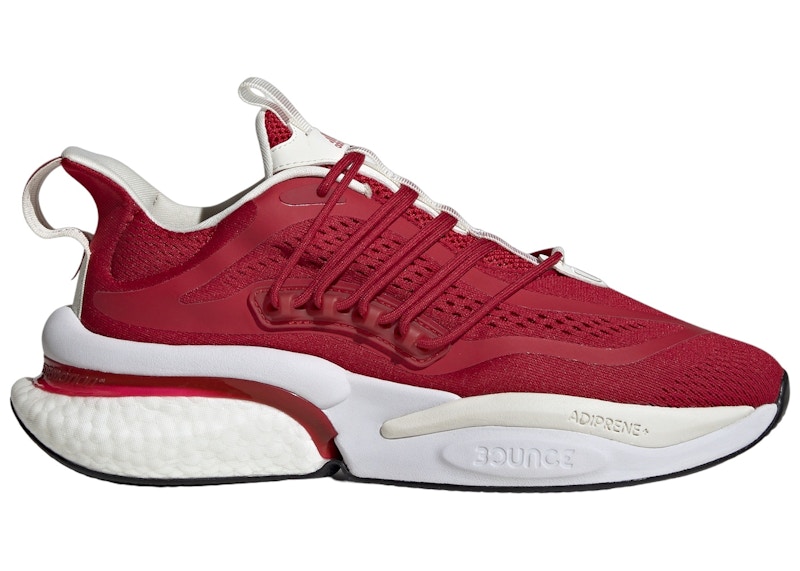 adidas Alphaboost V1 Indiana Team Victory Red Cloud White Men's ...