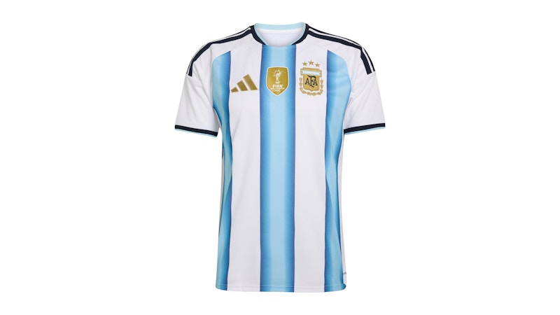 adidas Argentina 2026 Home Jersey White Icey Blue Light Blue Men's ...