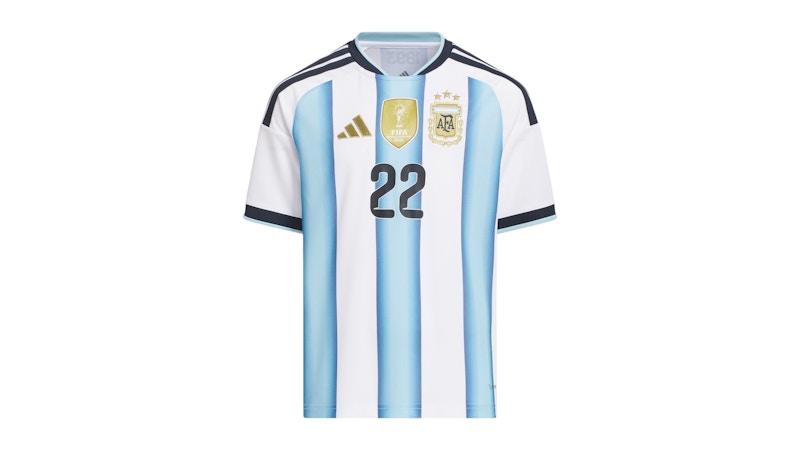 adidas Argentina 26 Home Martinez Jersey White/Icey Blue/Soccr-Arq-Sav ...