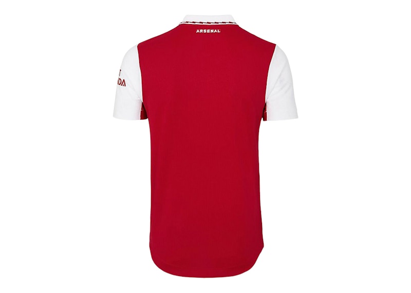 adidas Arsenal 22/23 Authentic Home Shirt Shirt Red/White Men's - US