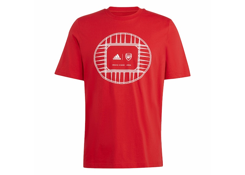 adidas Arsenal Graphic Tee Better Scarlet Men's - SS24 - US