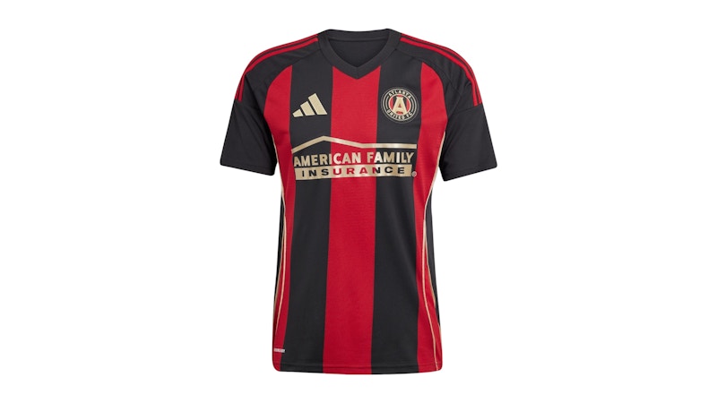 adidas Atlanta United FC 25/26 Home Jersey Black/Team Victory Red Men's ...
