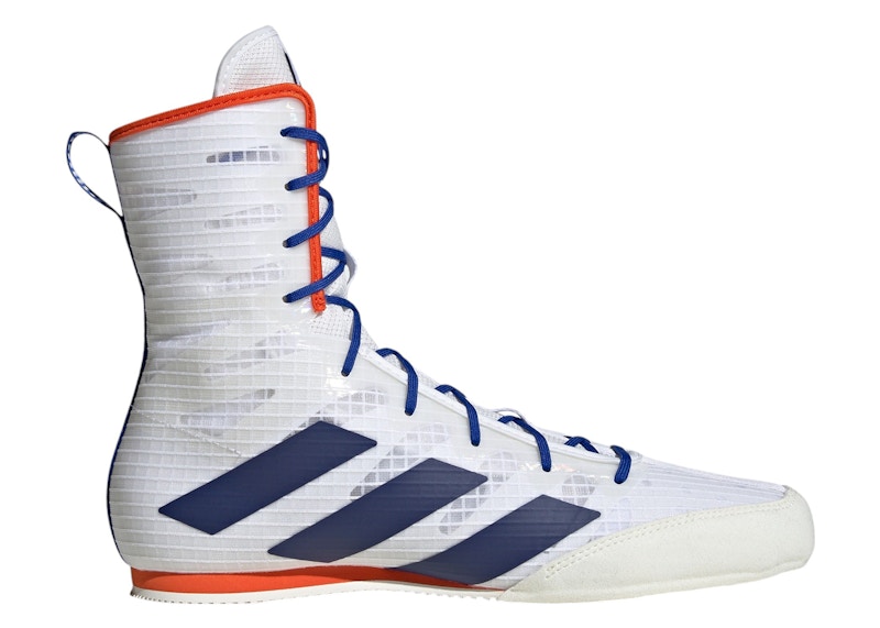 adidas Box Hog 4 Cloud White Dark Blue Royal Blue Men's - JP9847 - US